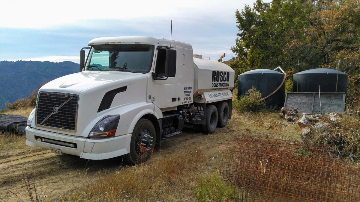 Bulk Water Delivery - Serving Mendocino, Sonoma & Lake Counties